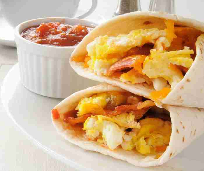 Breakfast Wraps - Azteca