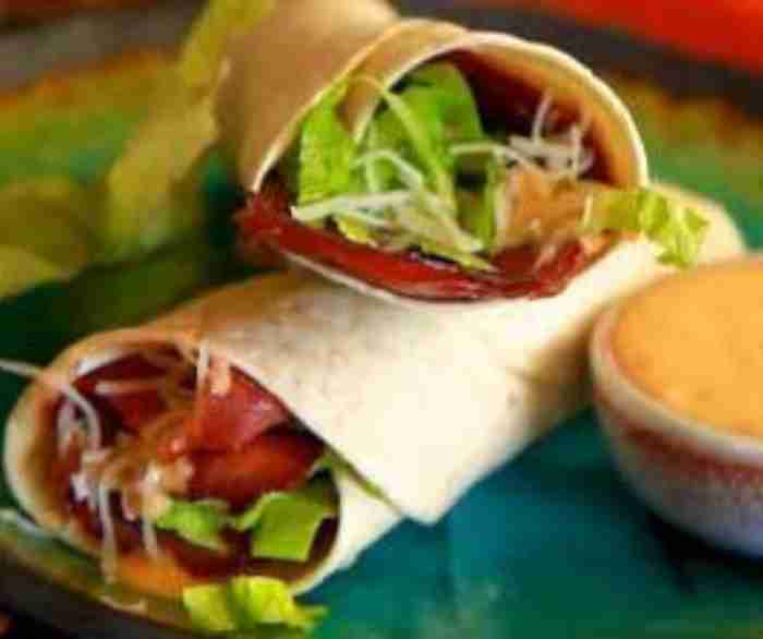 Hot Corned Beef Wraps - Azteca